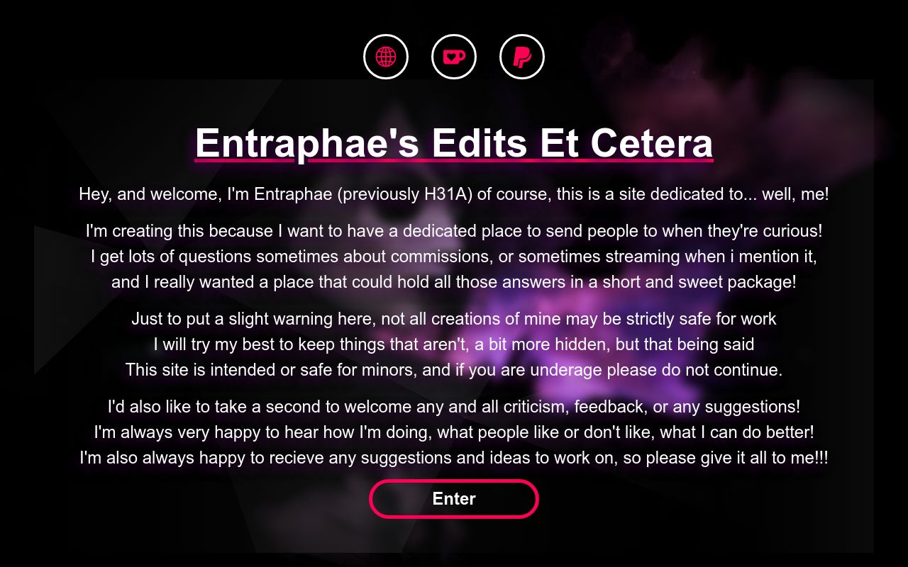 Entraphae's Edits Et Cetera